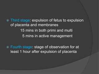 Stages and management of labor | PPTX