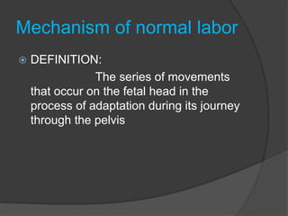 Stages and management of labor | PPTX