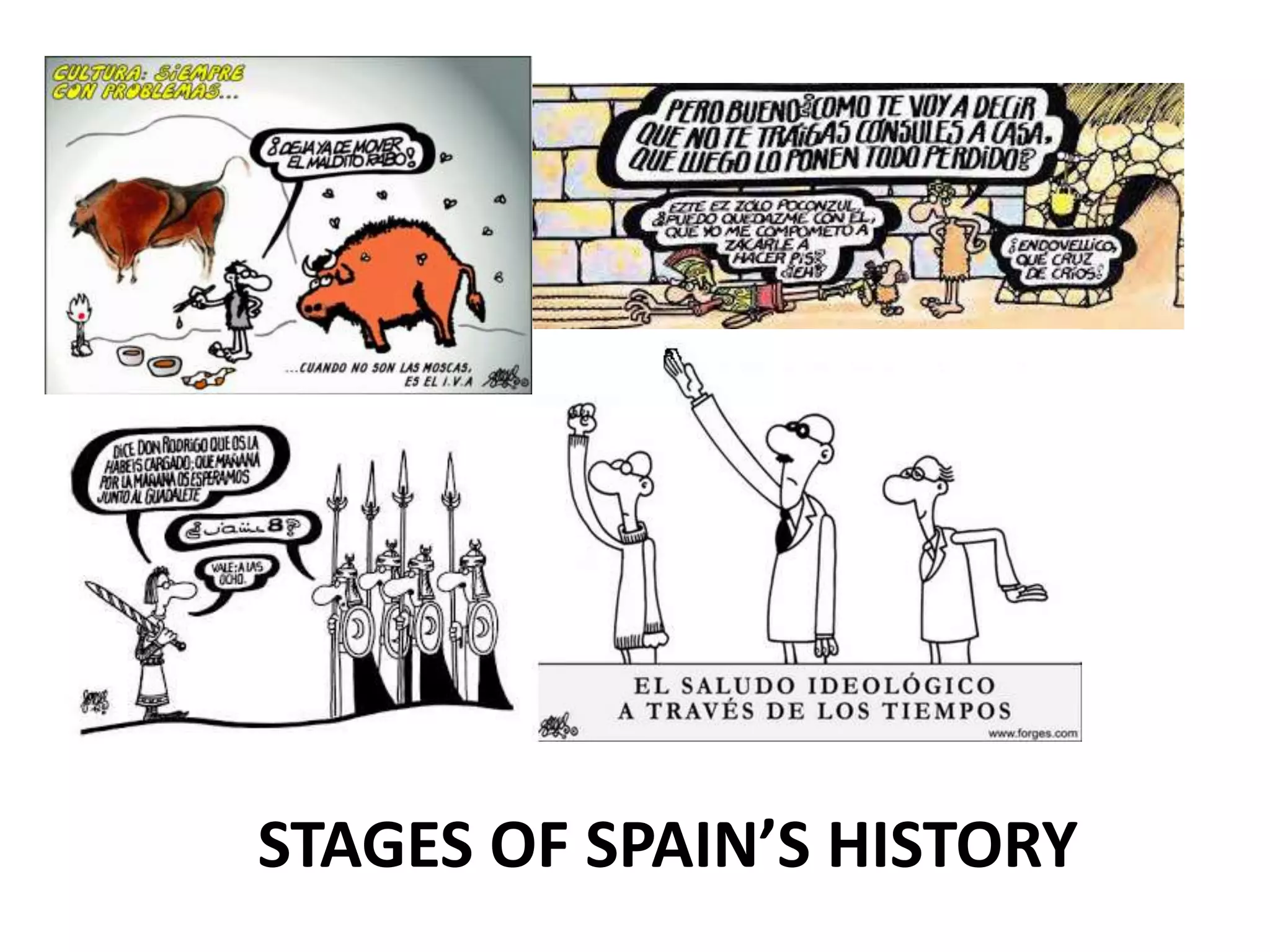 Stages of Spain's history | PPTX