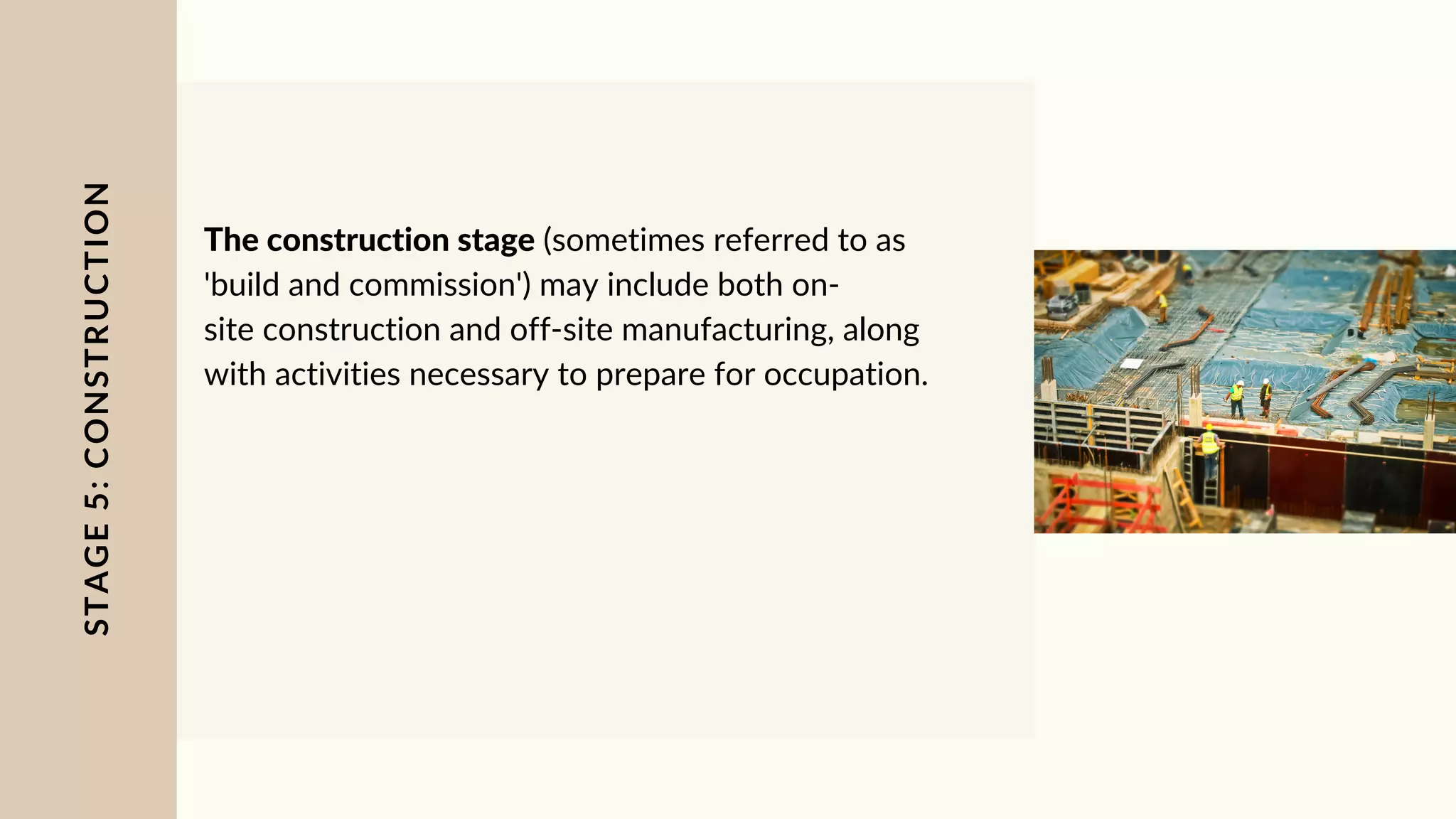 Stages in construction | PDF