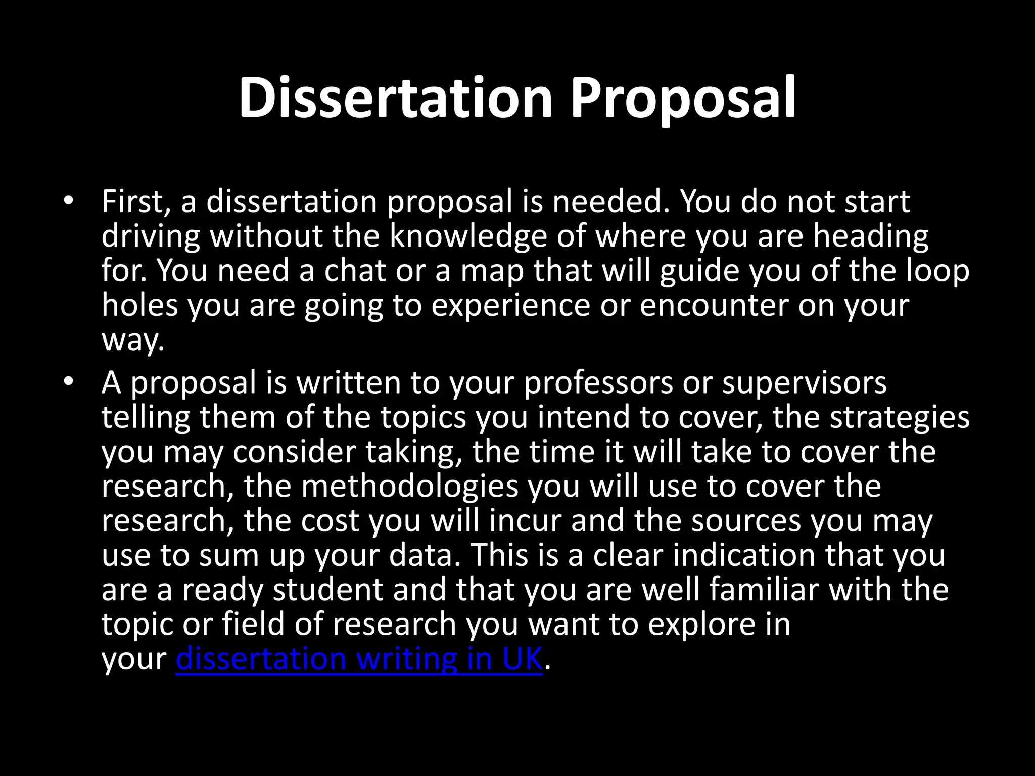 Stages in dissertation writing | PPT
