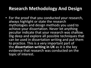 Stages in dissertation writing | PPT