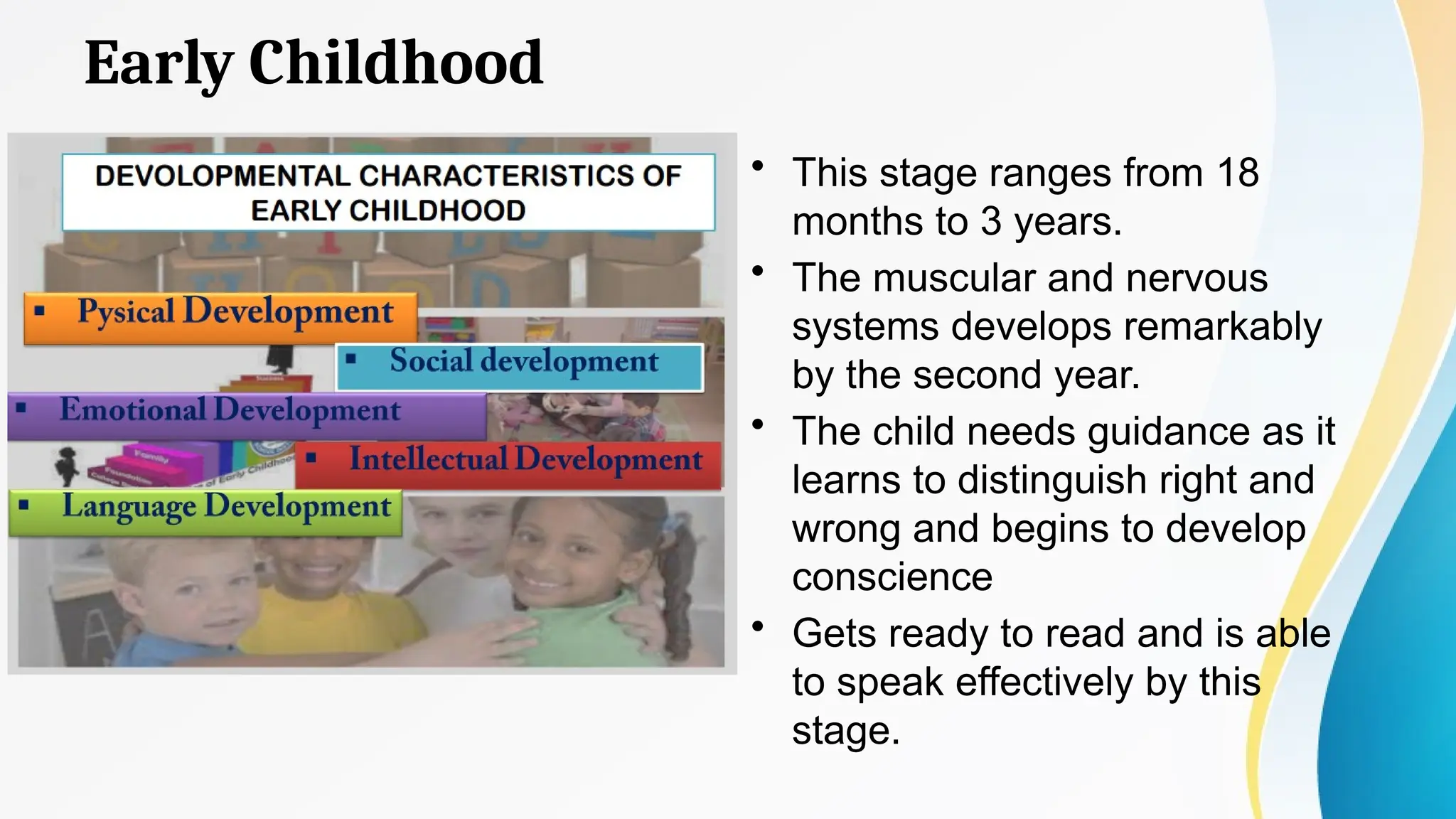 STAGES IN HUMAN DEVELOPMENT.a progressive series of changes that occur ...