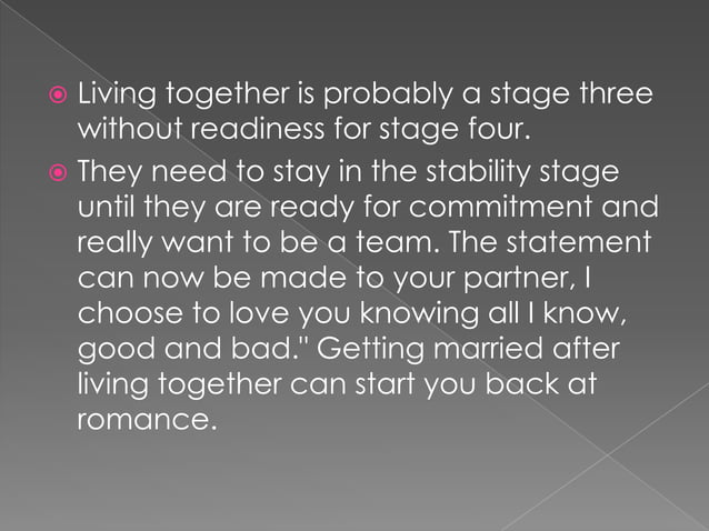 Stages in Love Relationship | PPTX