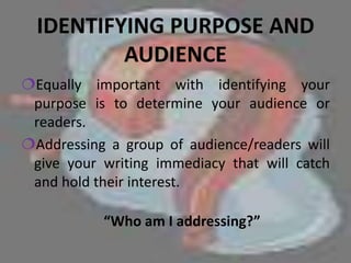 Stages in the writing process | PPTX
