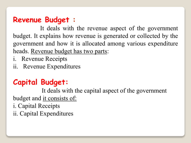 Stages involved in the Indian government budget | PPTX | Business ...