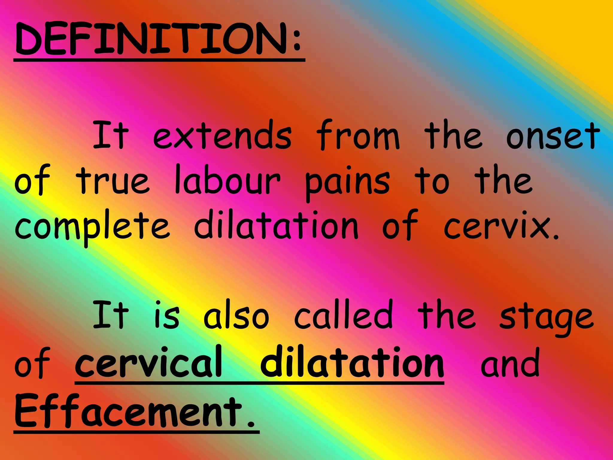 Stages of labor | PPTX