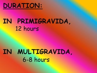 Stages of labor | PPTX