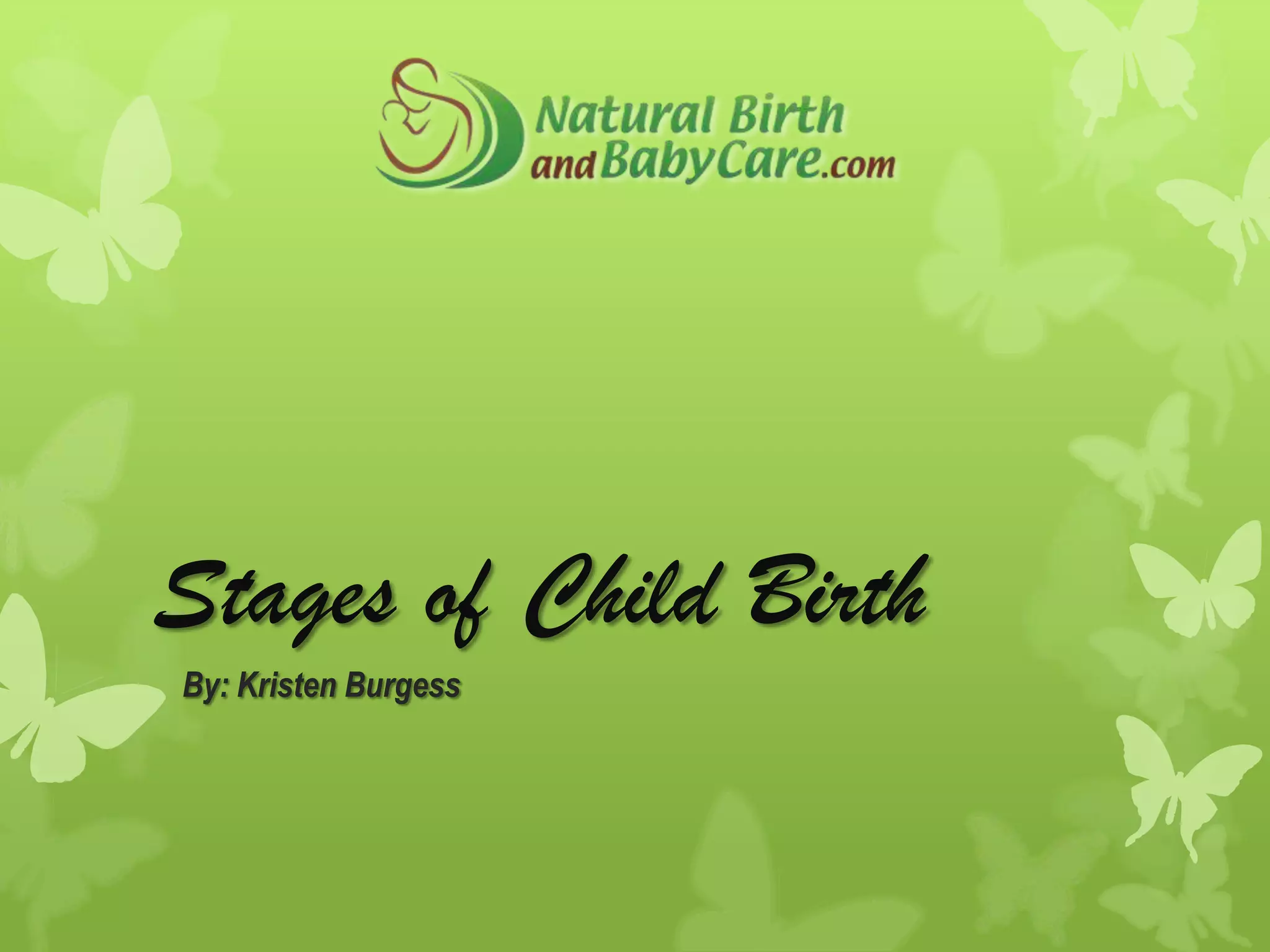 The Stages of Childbirth | PPT