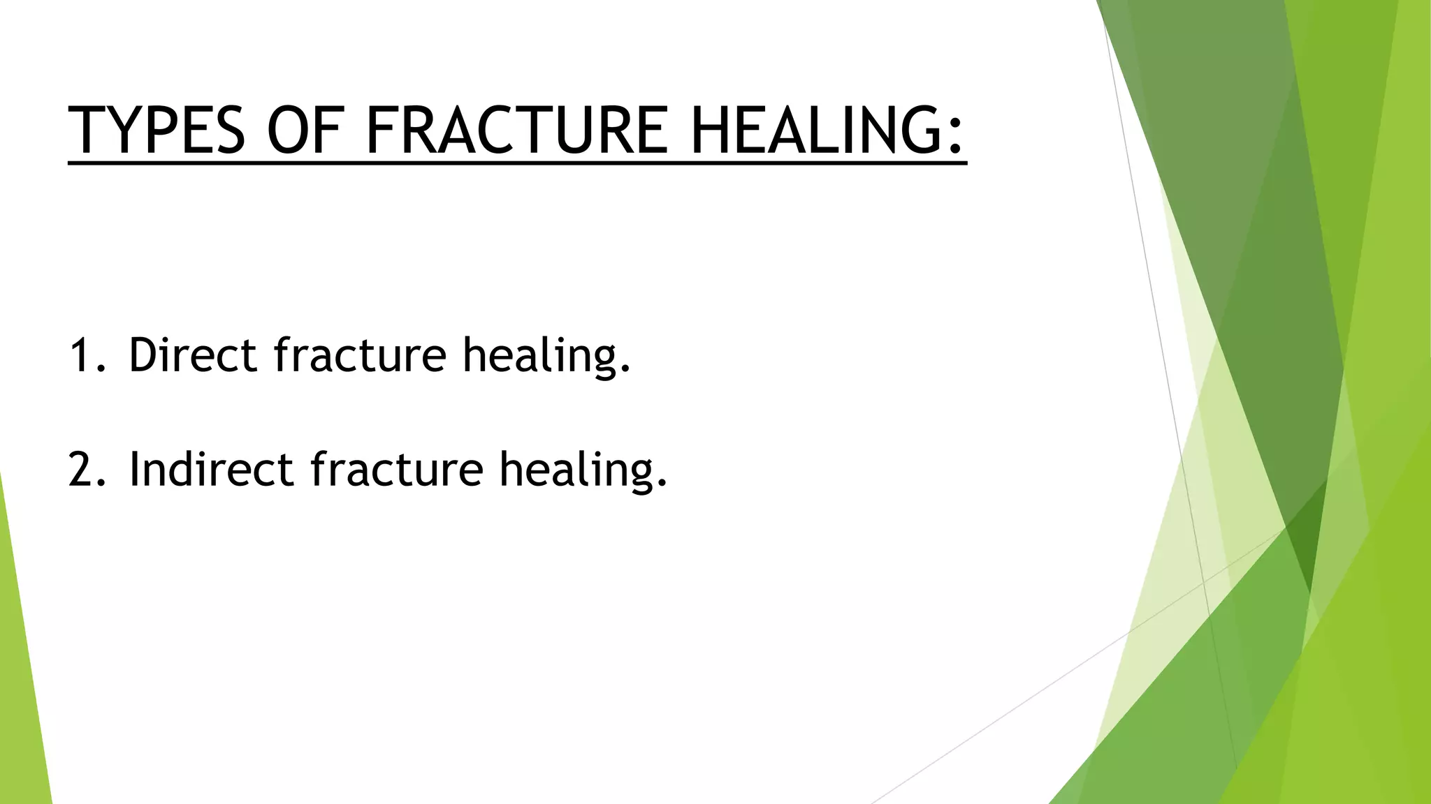 Stages of bone healing and various factors | PPTX