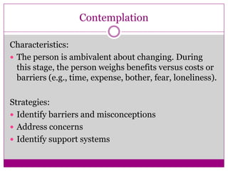 Stages of Change | PPTX