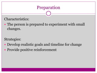 Stages of Change | PPTX
