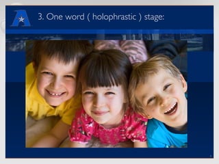 Stages of child language development | PPT | Parenting Babies and ...