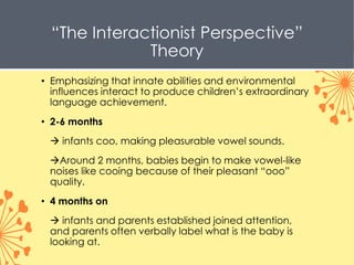 Stages of children development and the related theories | PPT