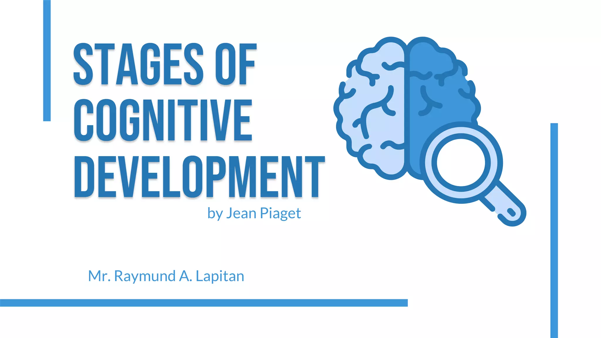 Stages of cognitive development | PPTX
