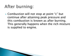 Stages of combustion | PPTX