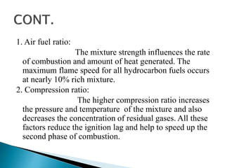 Stages of combustion | PPTX