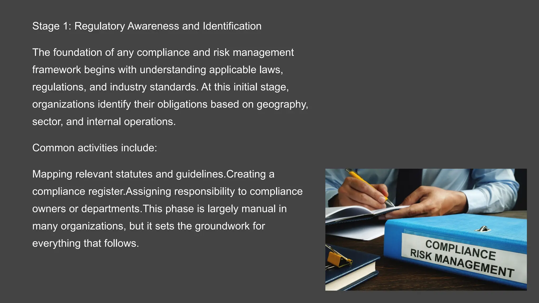 Stages of Compliance and Risk Management_ A Strategic Roadmap for ...