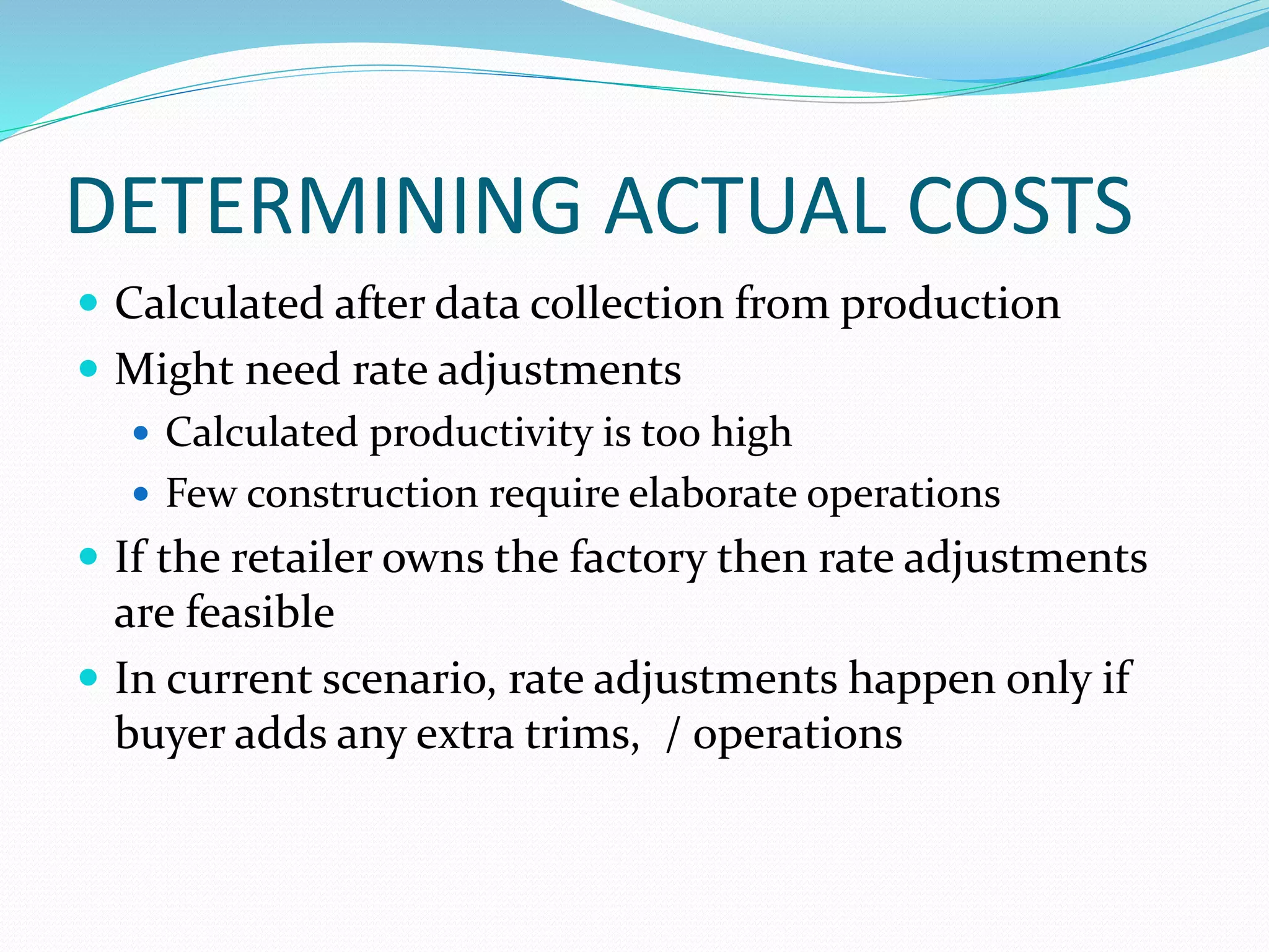 Stages of costing | PPT