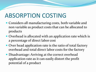Stages of costing | PPT