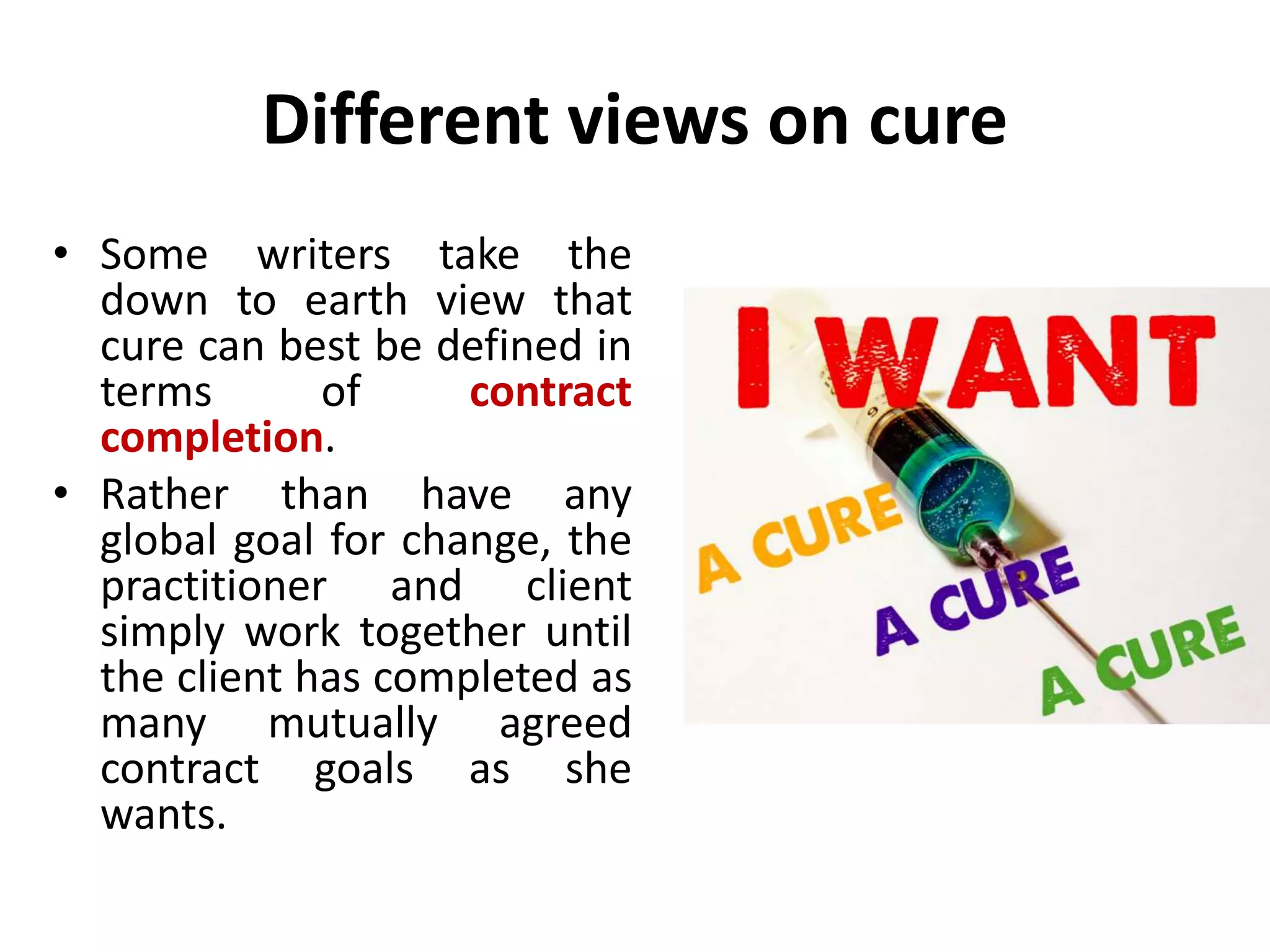 Stages of cure - Transactional Analysis | PPTX