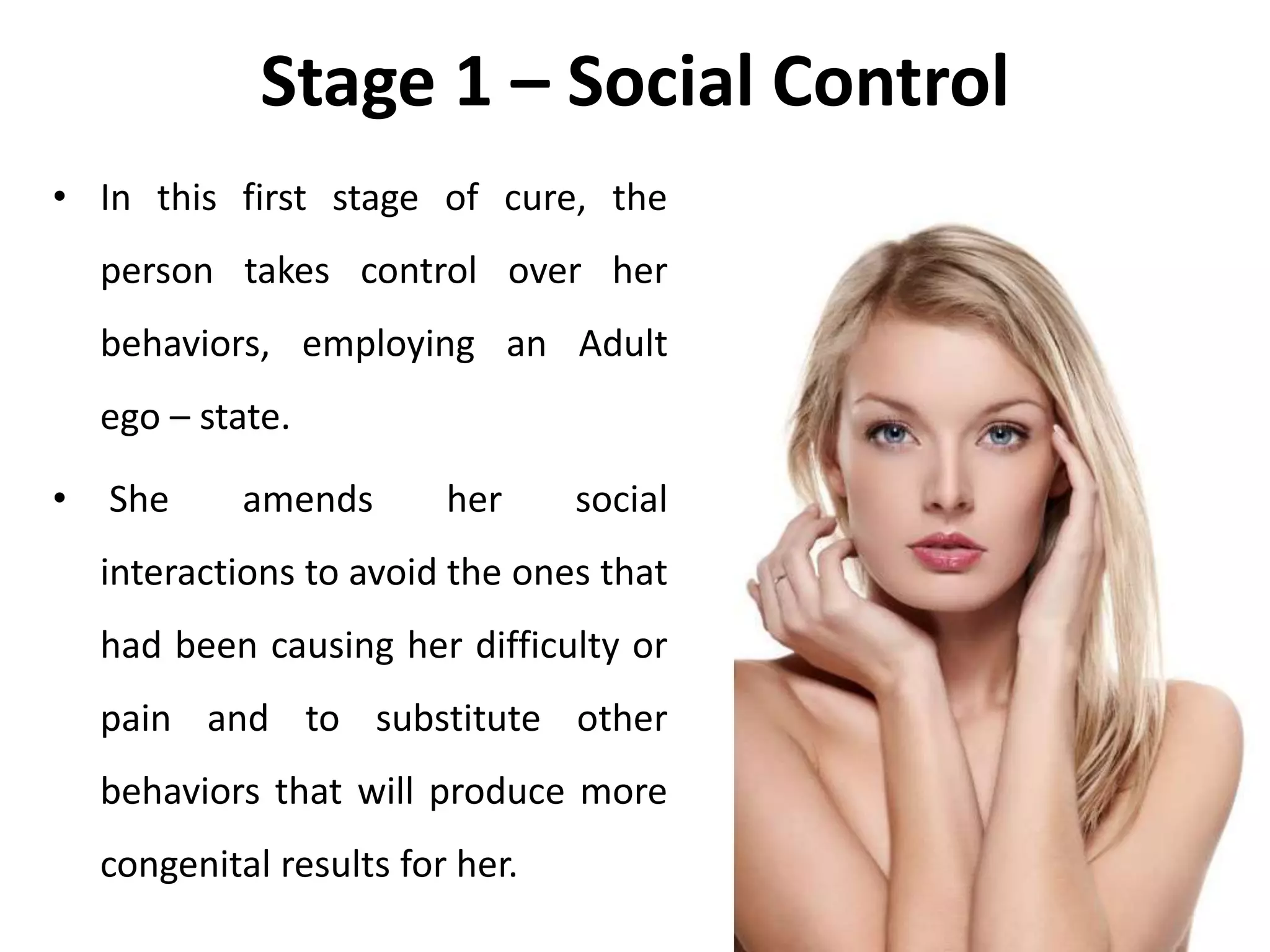 Stages of cure - Transactional Analysis | PPTX