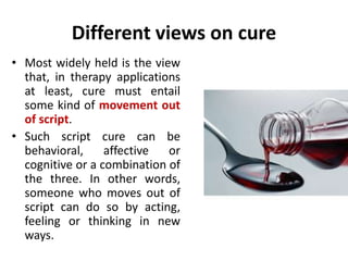 Stages of cure - Transactional Analysis | PPTX