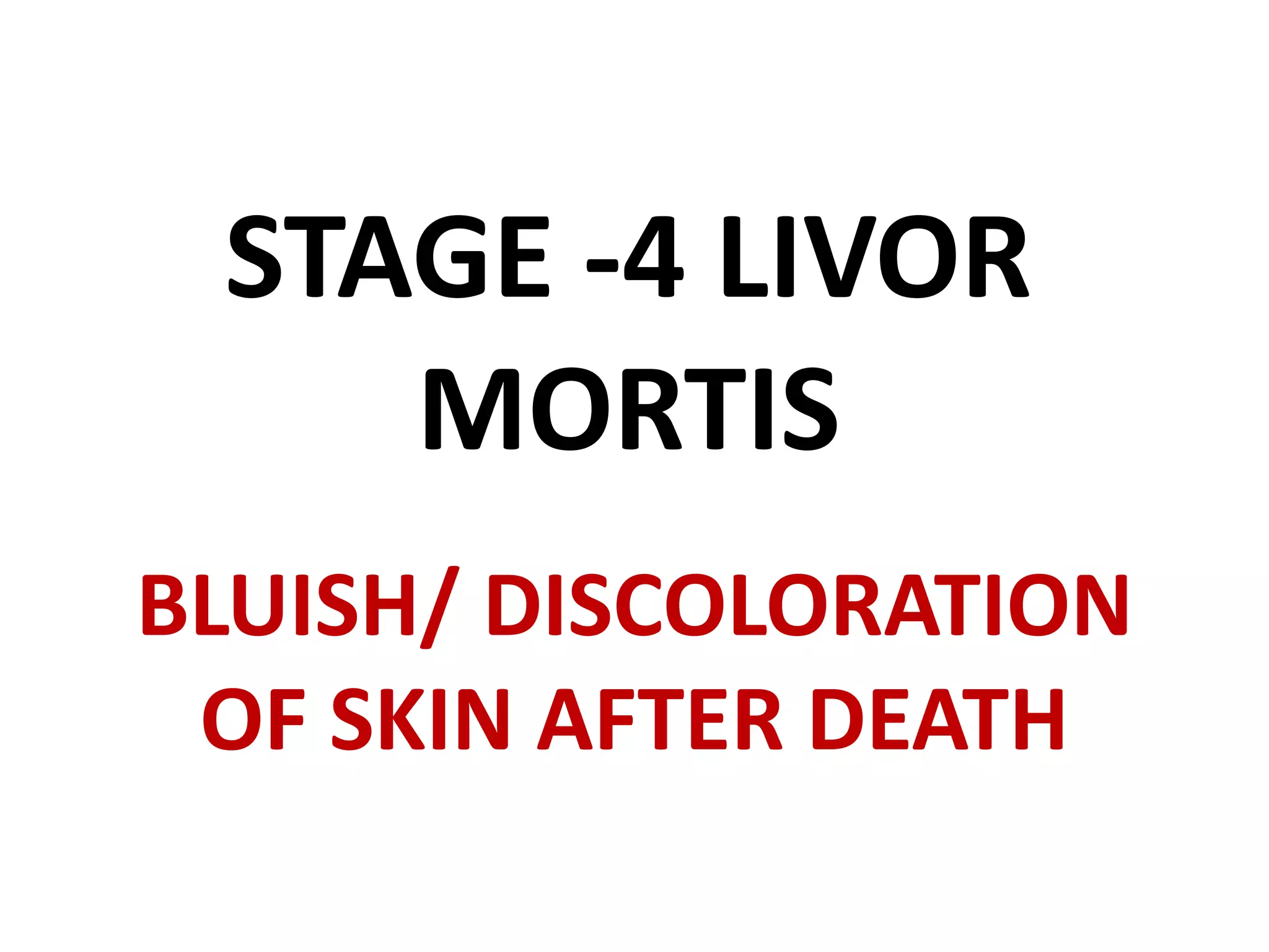 Stages of death(nursing foundation) | PPTX