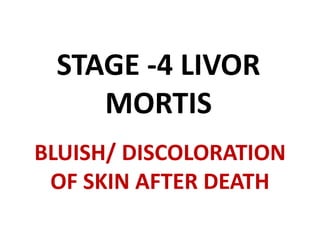 Stages of death(nursing foundation) | PPTX
