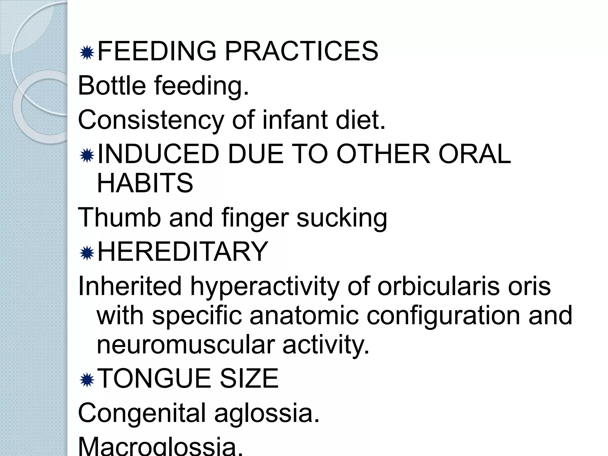 Stages of deglutition and tongue thrusting | PPTX