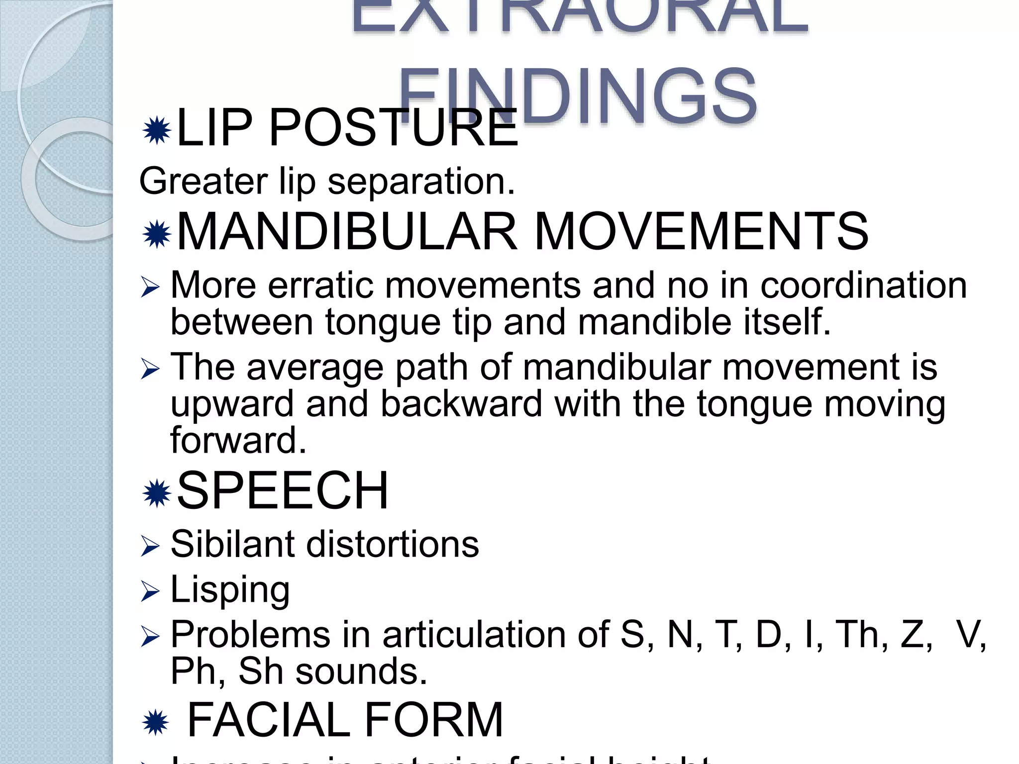 Stages of deglutition and tongue thrusting | PPTX