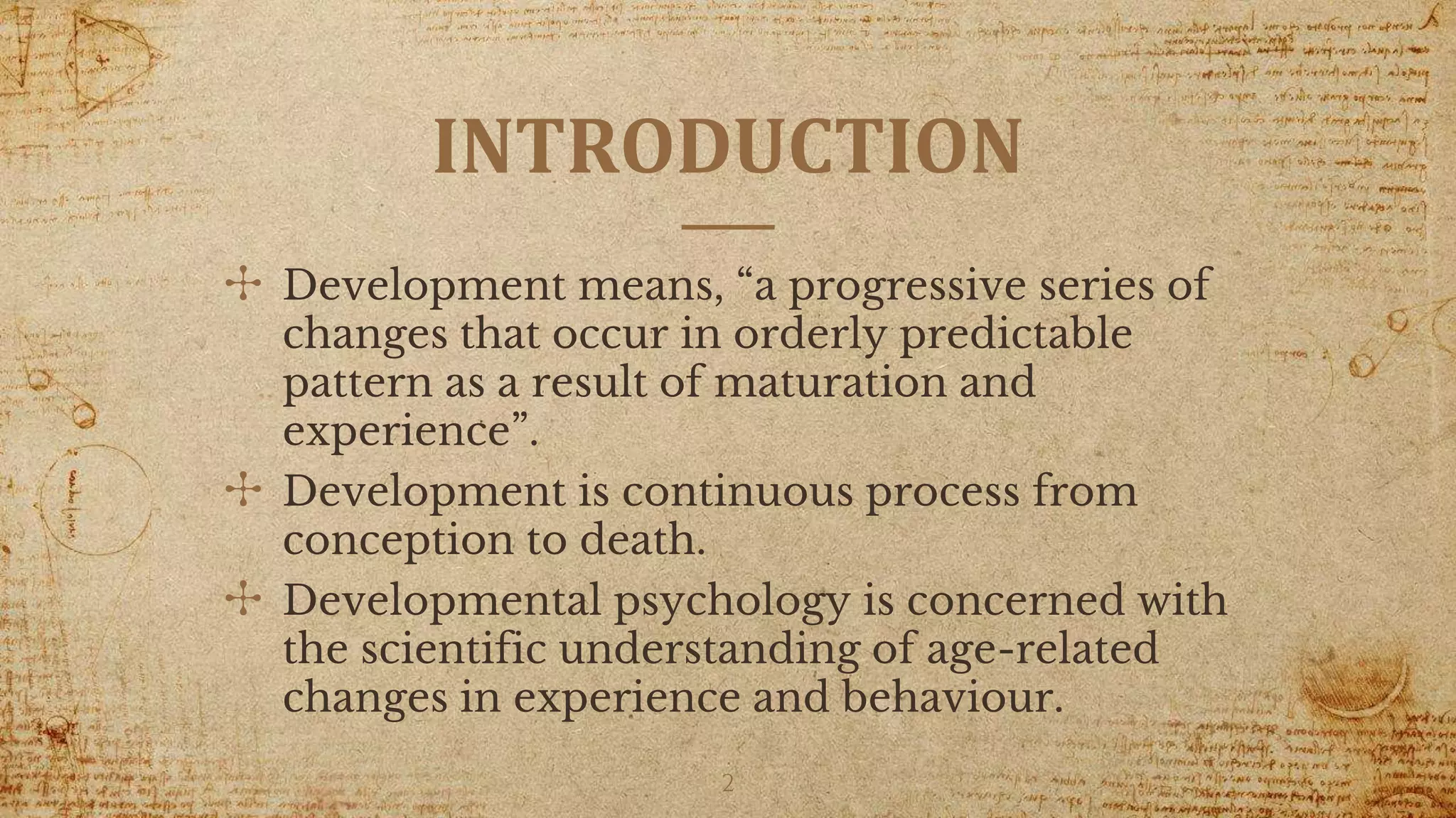 Stages of development 1 | PPTX