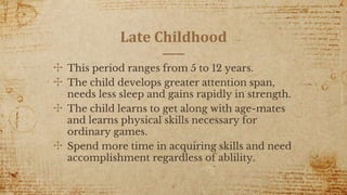 Stages of development | PPTX