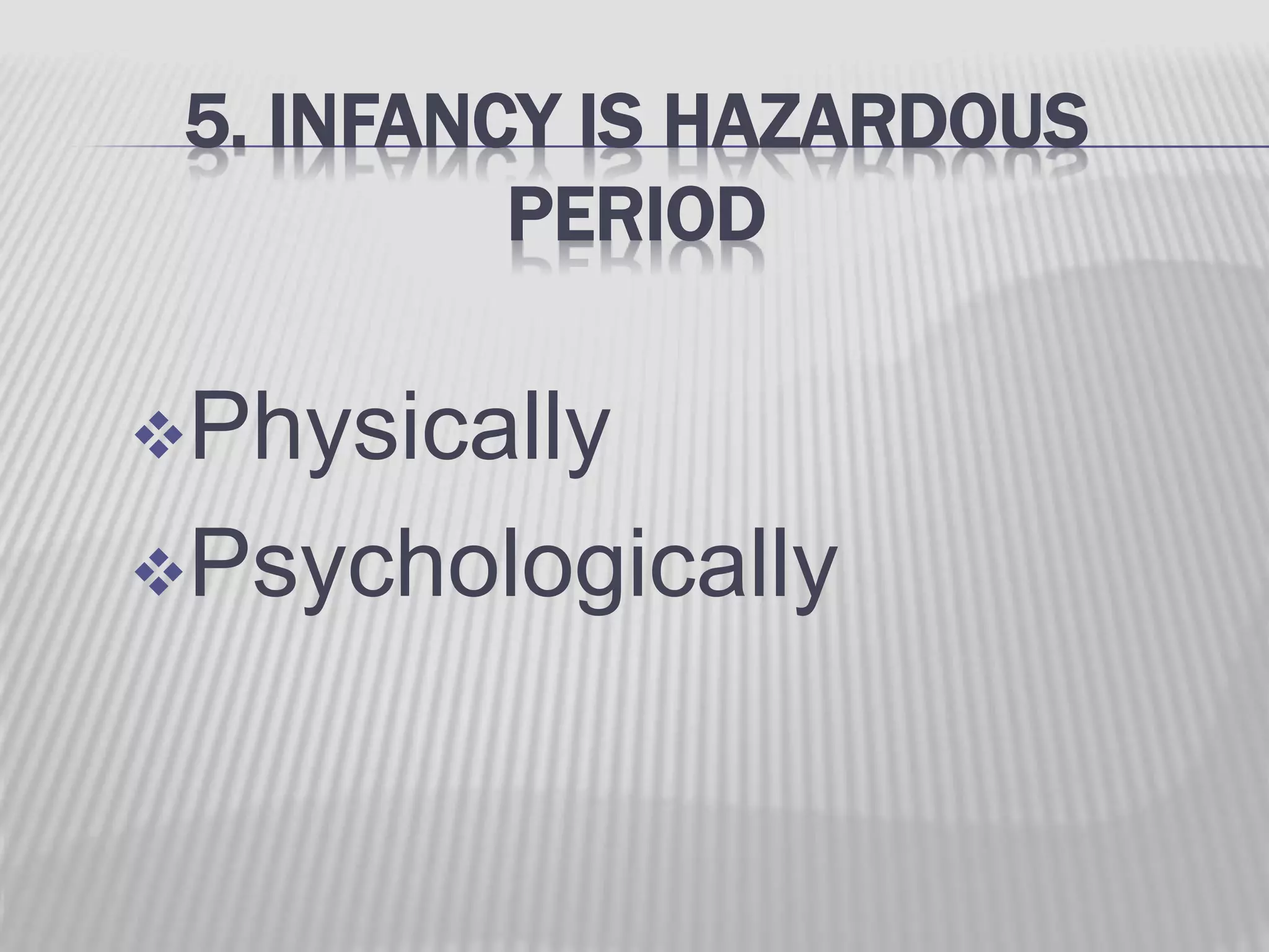Stages of development: Infancy | PPTX