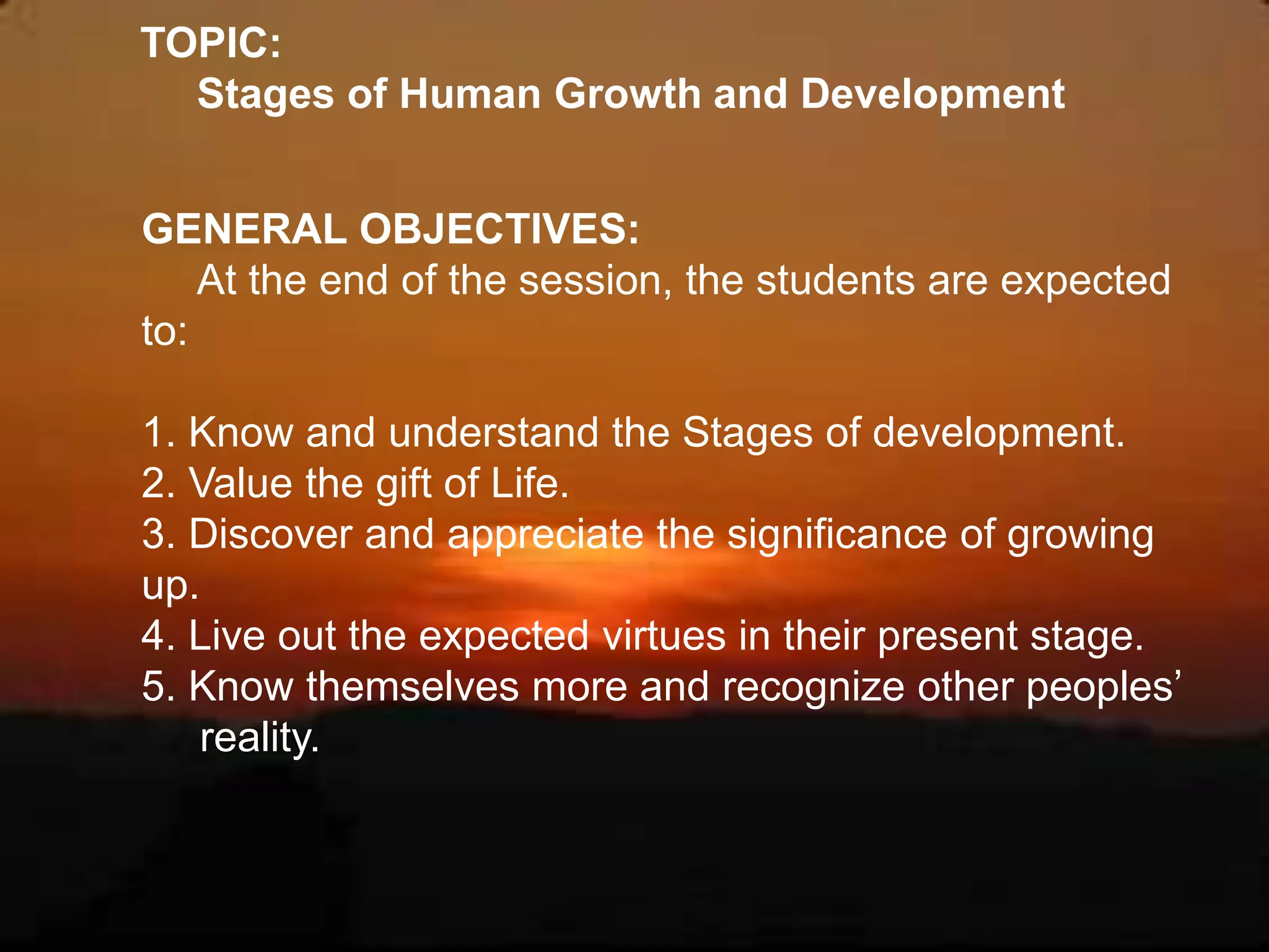 stages of development.pptx is about human development | PPTX