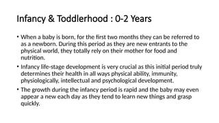 Stages of Human Development : Prenatal Period to Old Age | PPTX