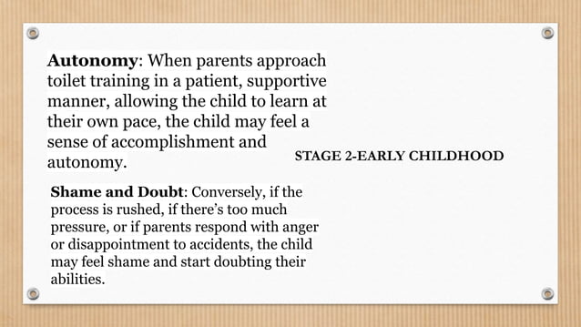 STAGES OF DEVELOPMENT- ERIK ERIKSON.pptx | Parenting Teens | Parenting