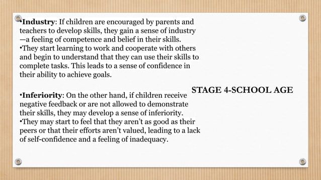 STAGES OF DEVELOPMENT- ERIK ERIKSON.pptx | Parenting Teens | Parenting