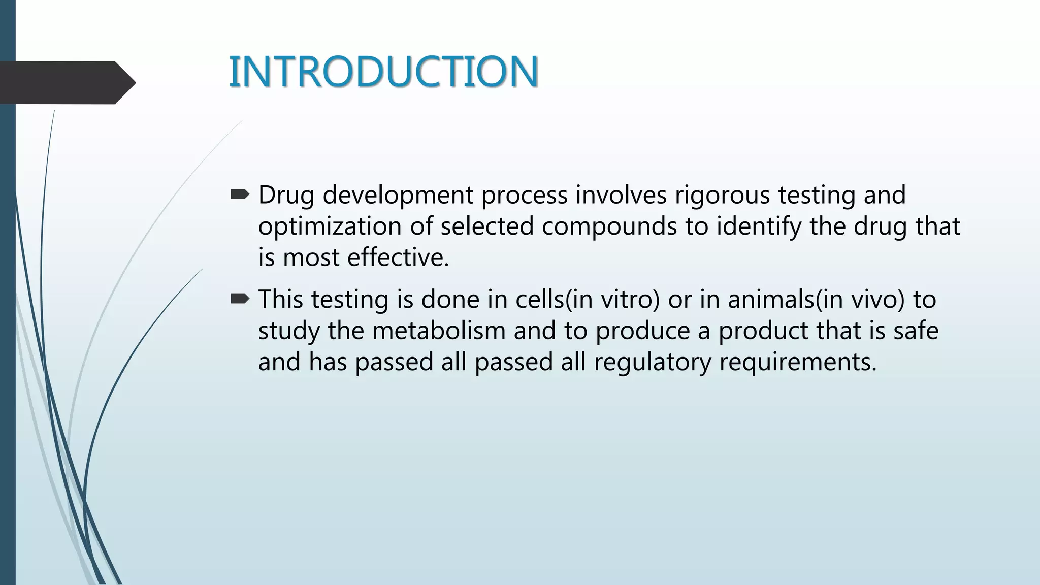 Stages of drug development | PPTX