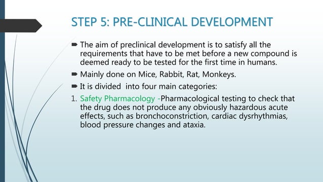 Stages of drug development | PPTX | Pharmaceutical Industry | Industries