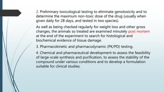 Stages of drug development | PPTX | Pharmaceutical Industry | Industries