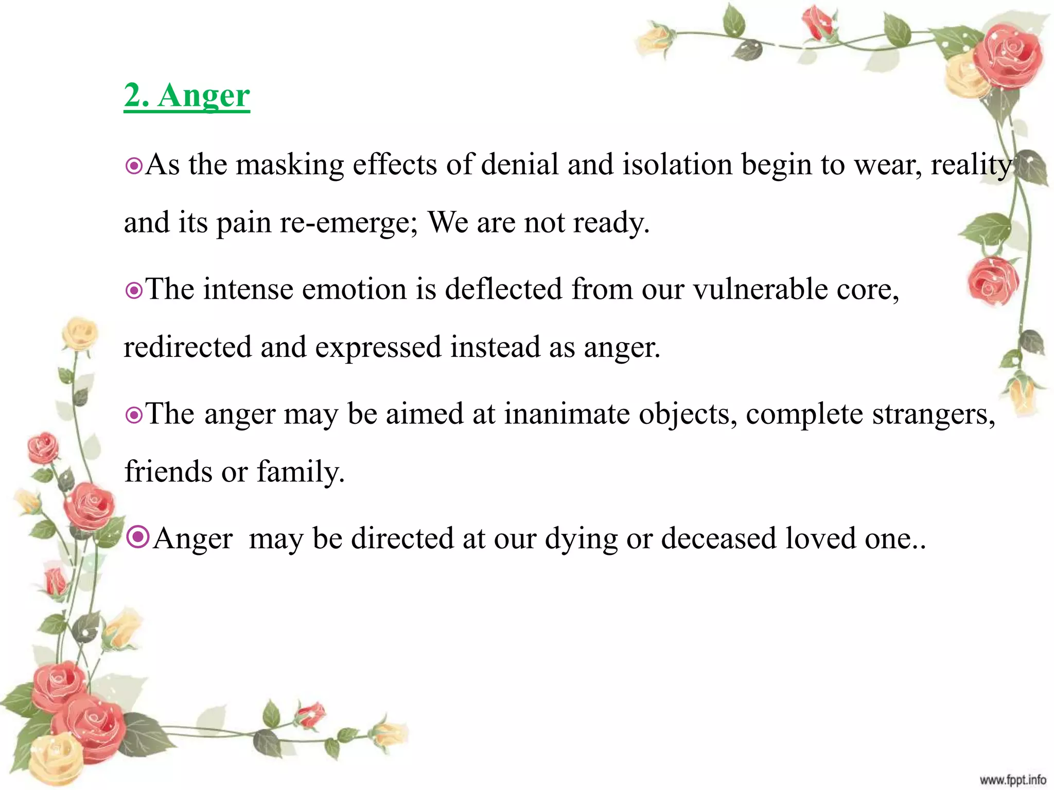 Stages of dying | PPT