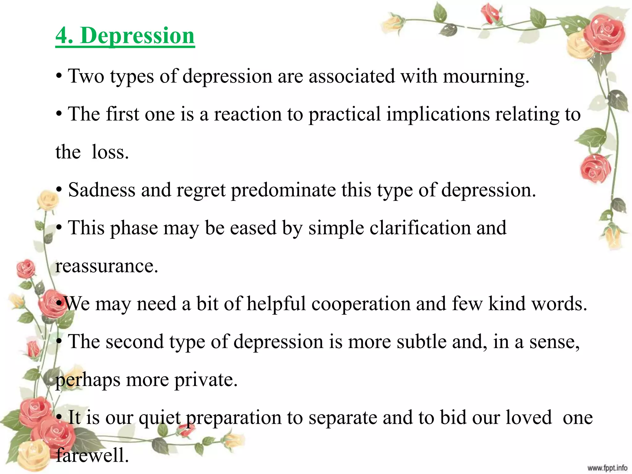 Stages of dying | PPT