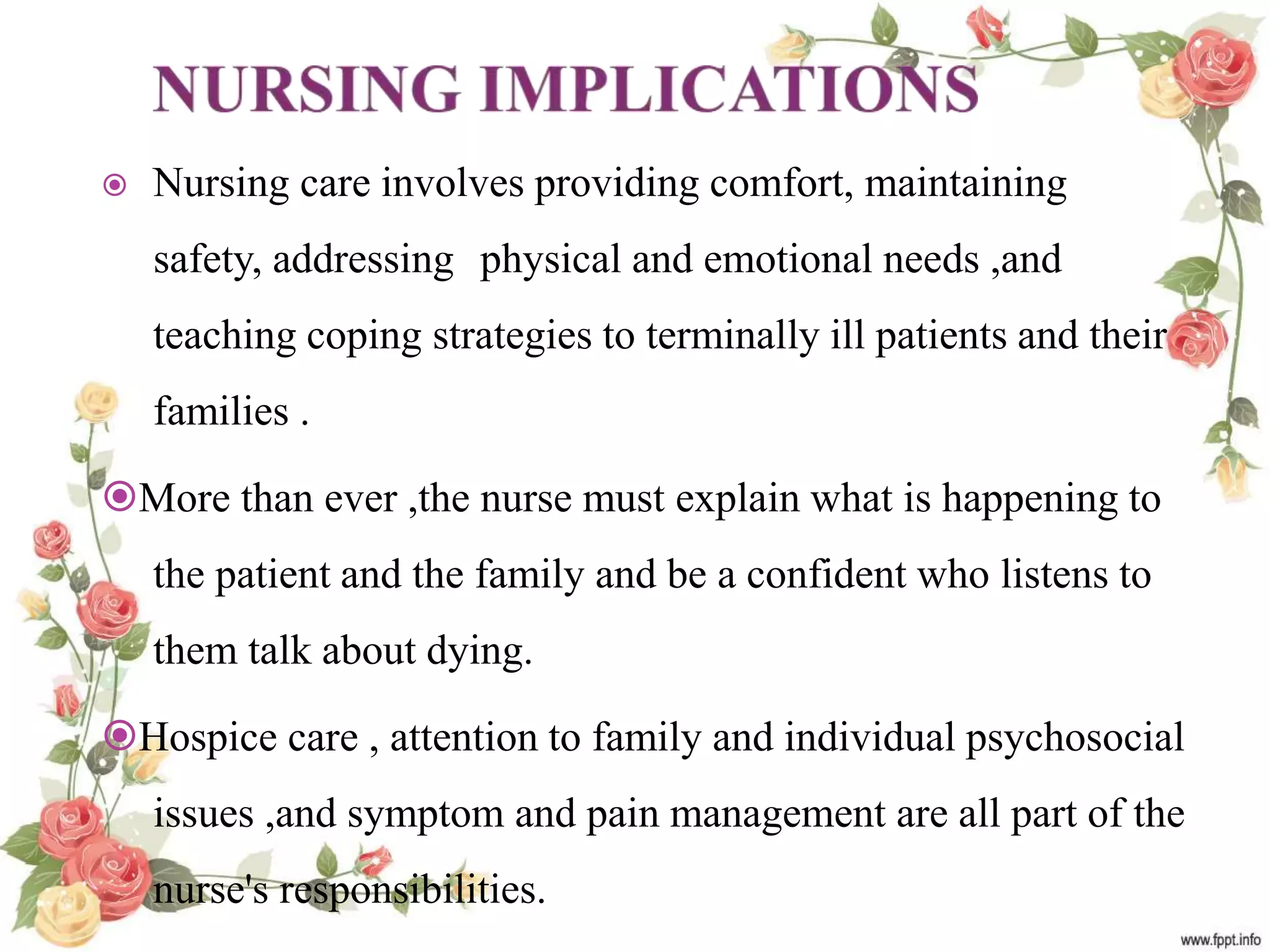 Stages of dying | PPT