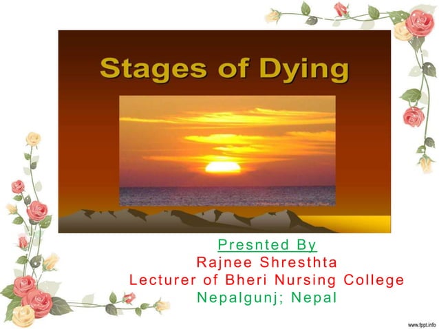 Stages of dying | PPT