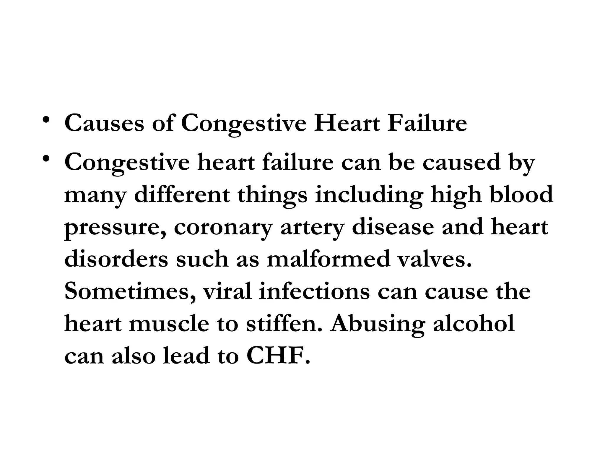 Stages of Dying from Congestive Heart Failure | PPT