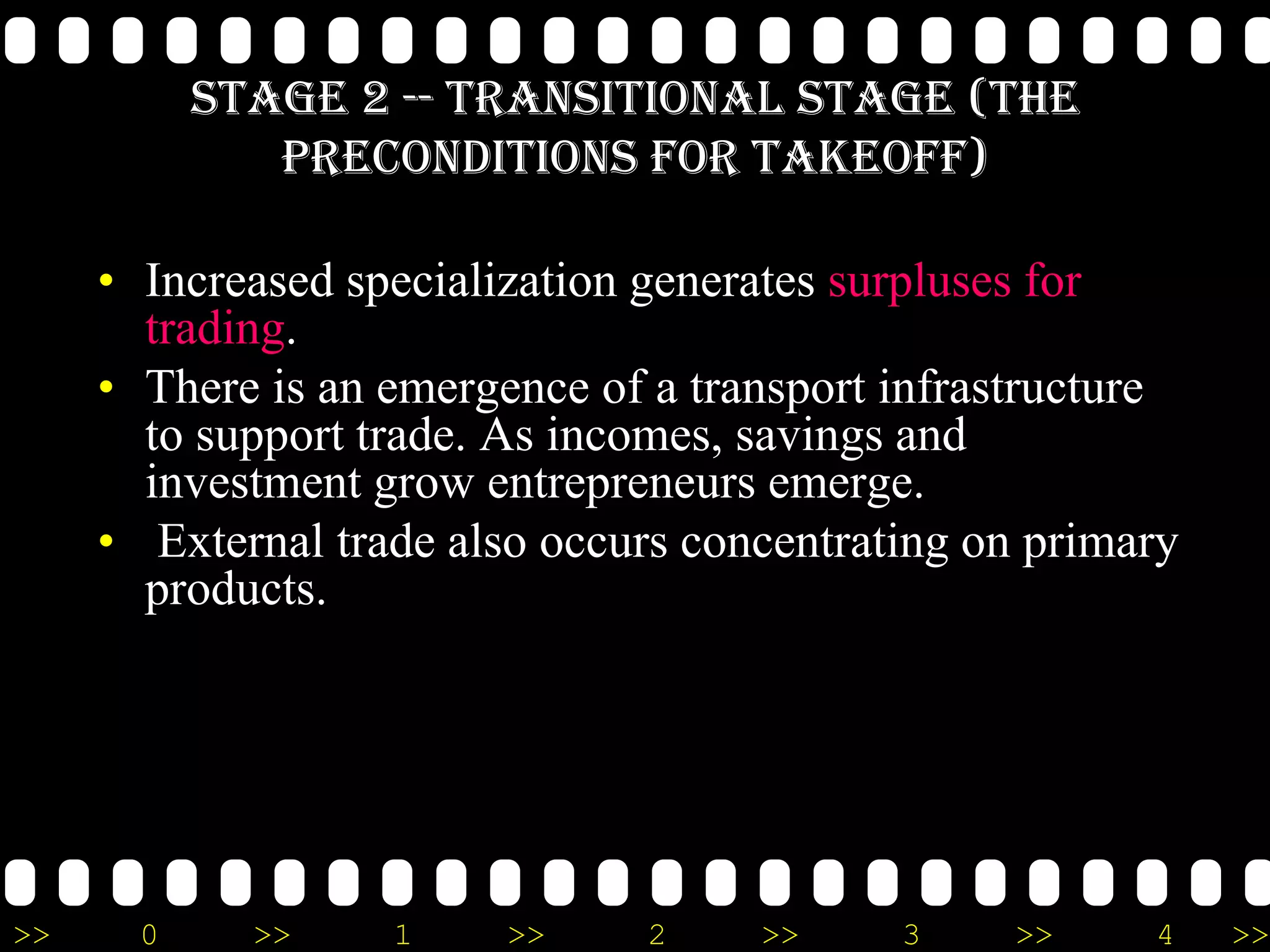 Stages Of Economic Developlement | PPTX