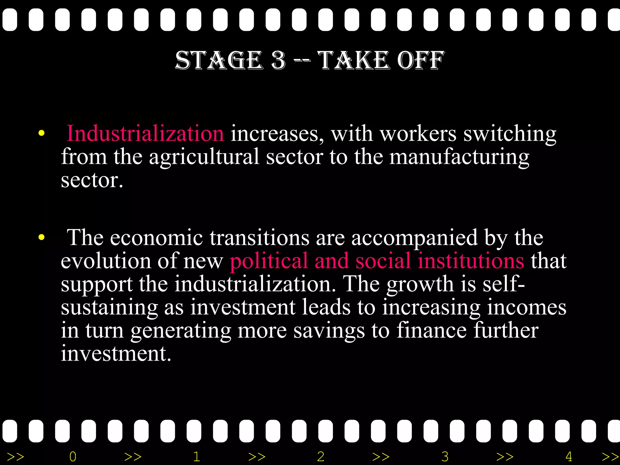 Stages Of Economic Developlement | PPTX