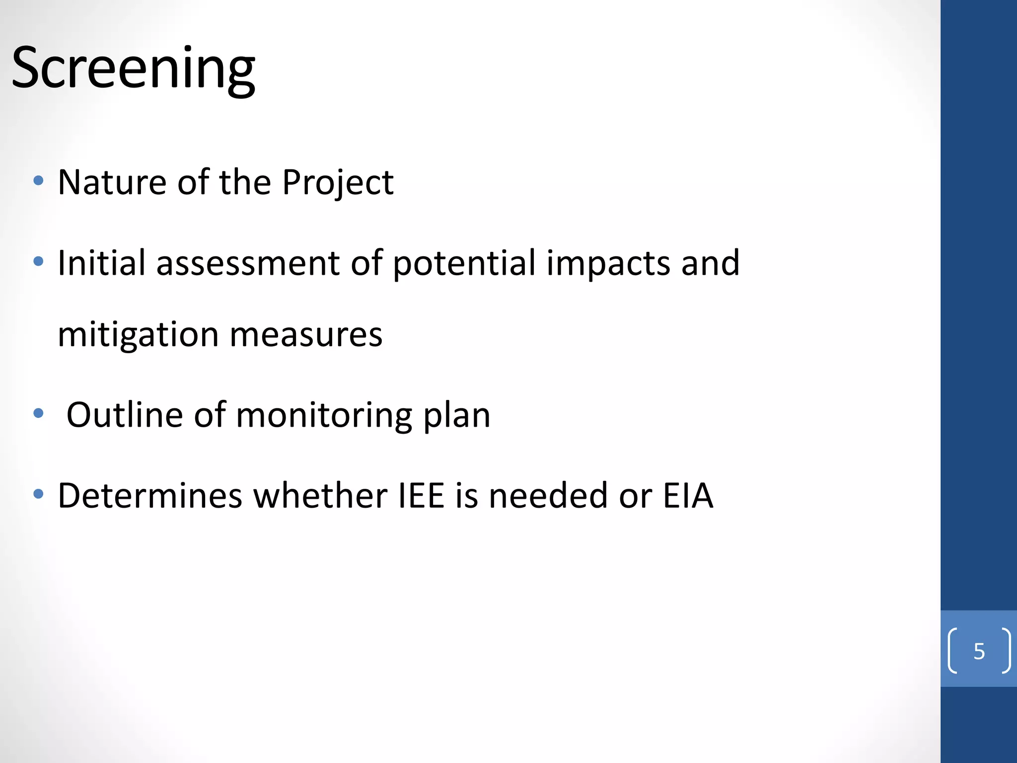 Stages of EIA | PPTX