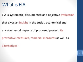Stages of EIA | PPT